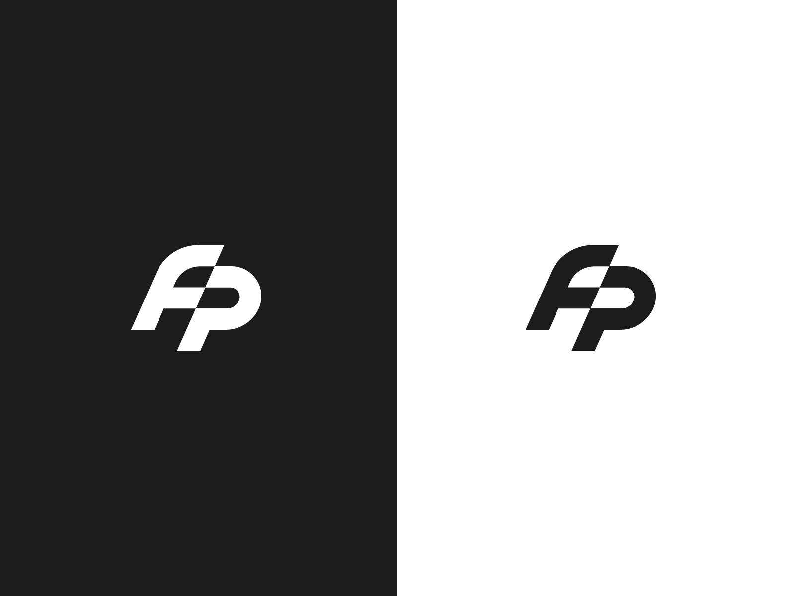 FP - Monogram by Arjun T Raj on Dribbble