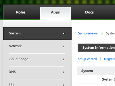Tabbed Navigation by Heidi Schmidt on Dribbble