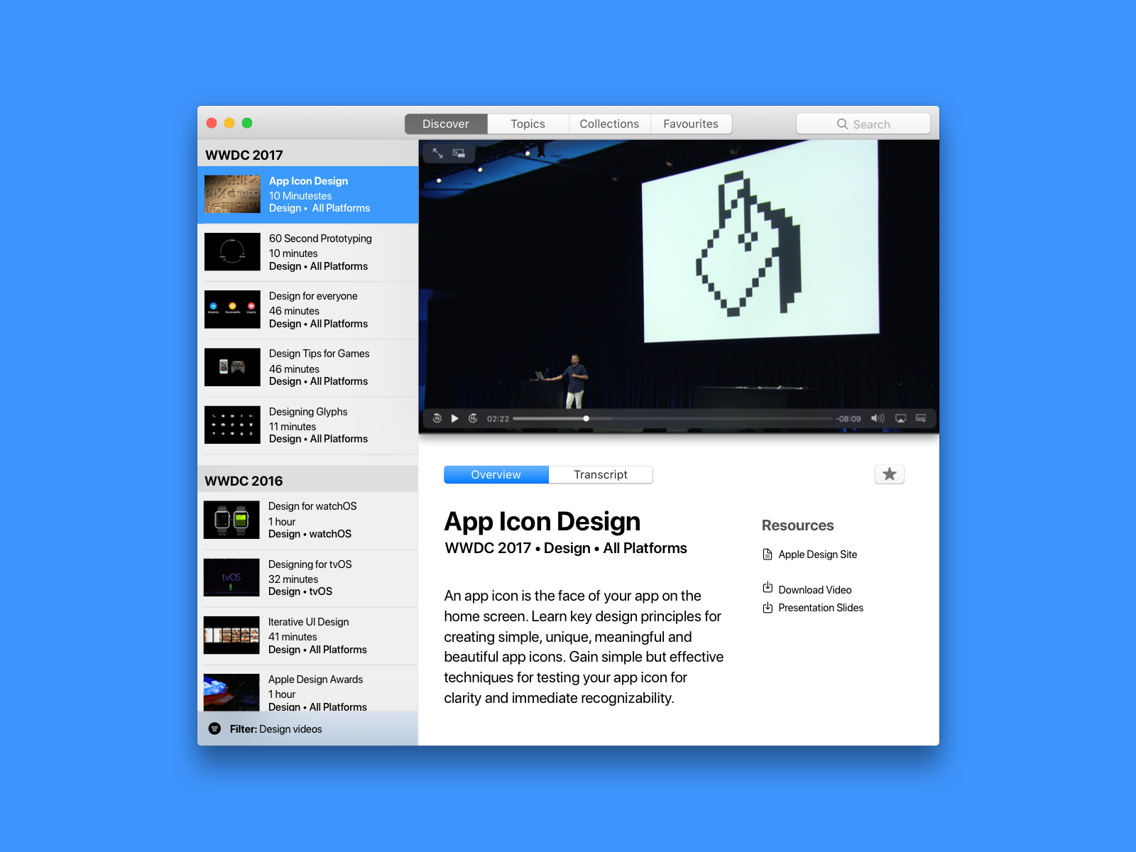 Apple Developer App for macOS by Vidit Bhargava on Dribbble