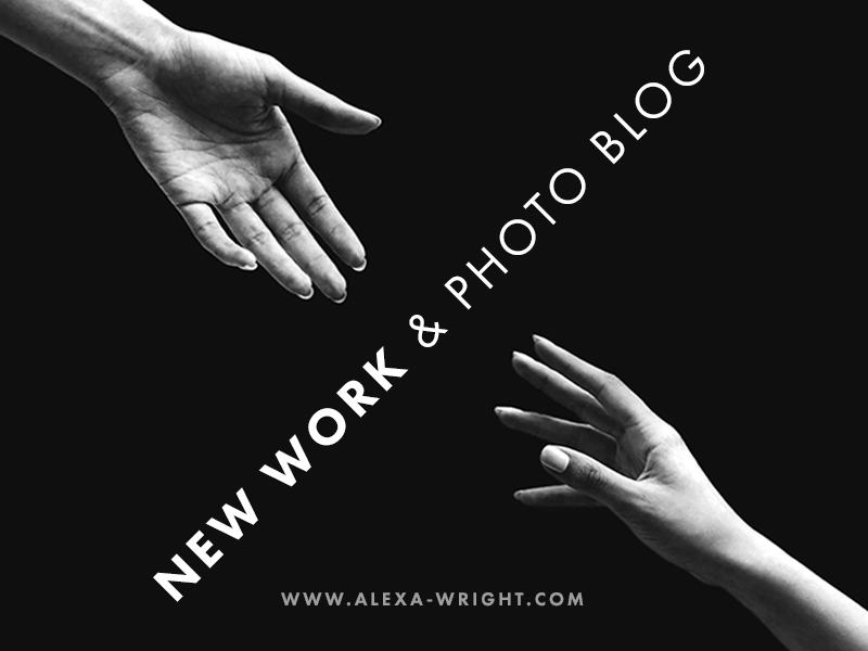 New Portfolio + Blog by Alexa Wright on Dribbble
