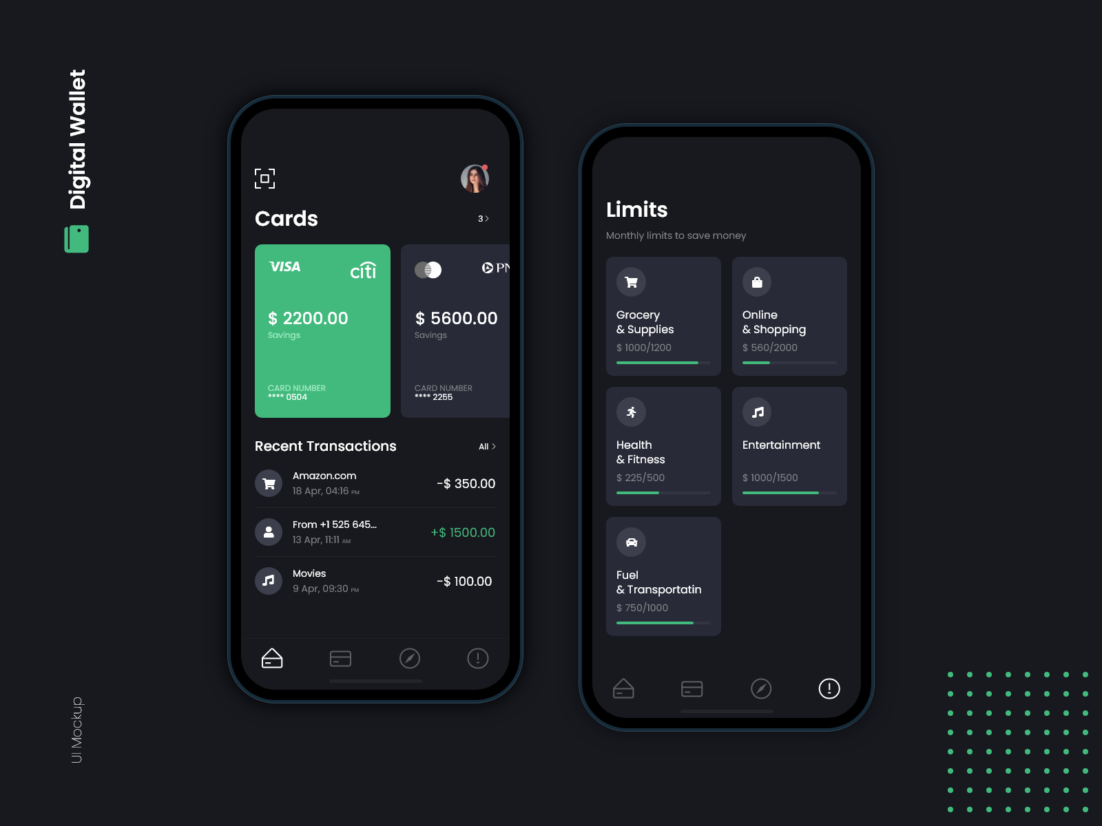 Digital Wallet by Focaloid Studio on Dribbble