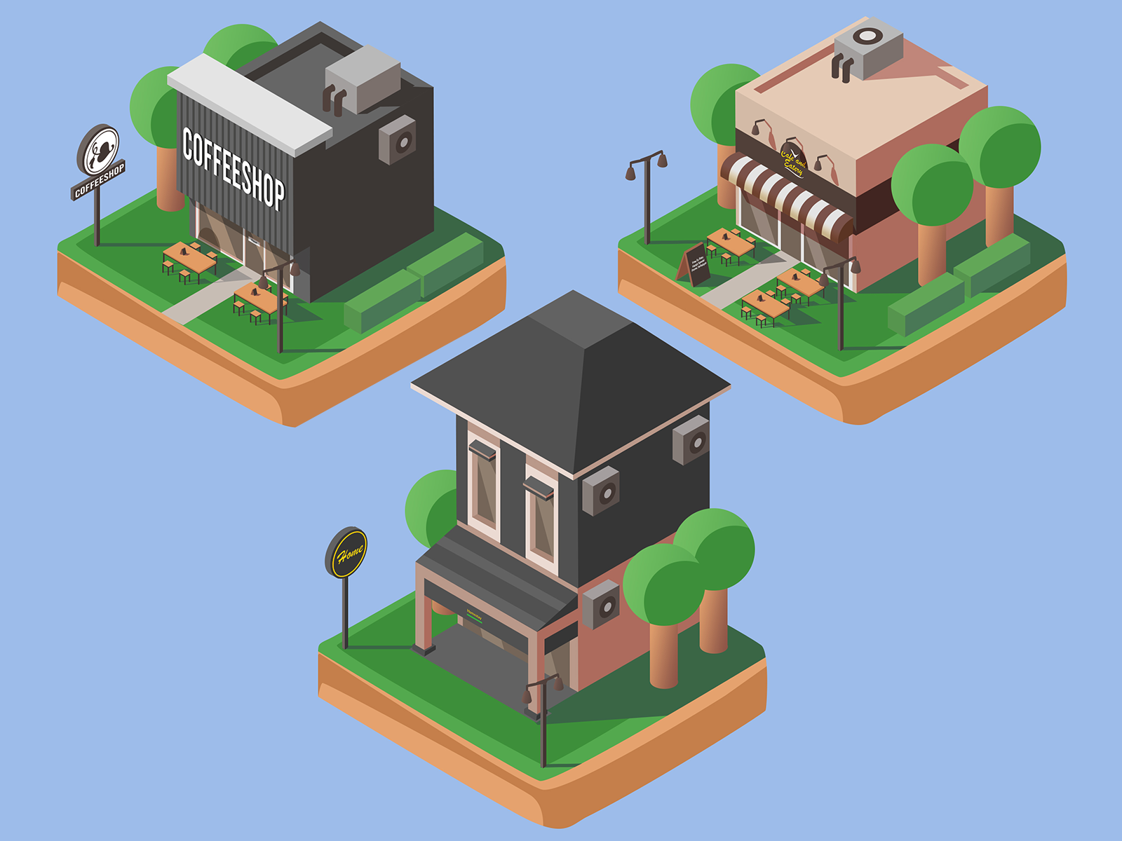 Isometric Illustration by Hastyo Listyanto on Dribbble