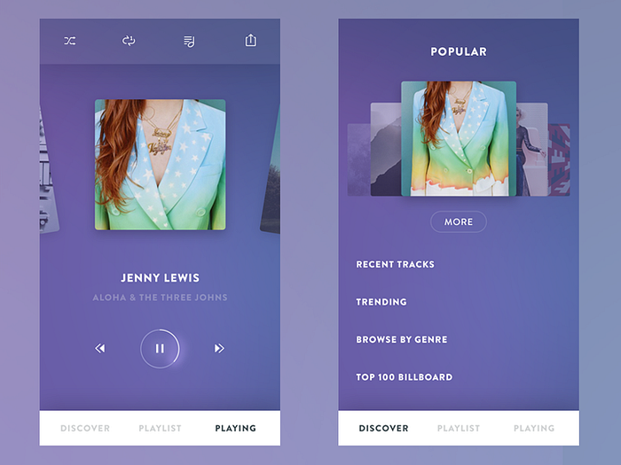 Browse thousands of Music App images for design inspiration | Dribbble