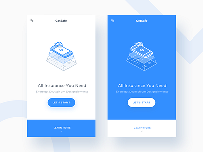 Getsafe Mobile Landing Page by Ghani Pradita for Paperpillar on Dribbble