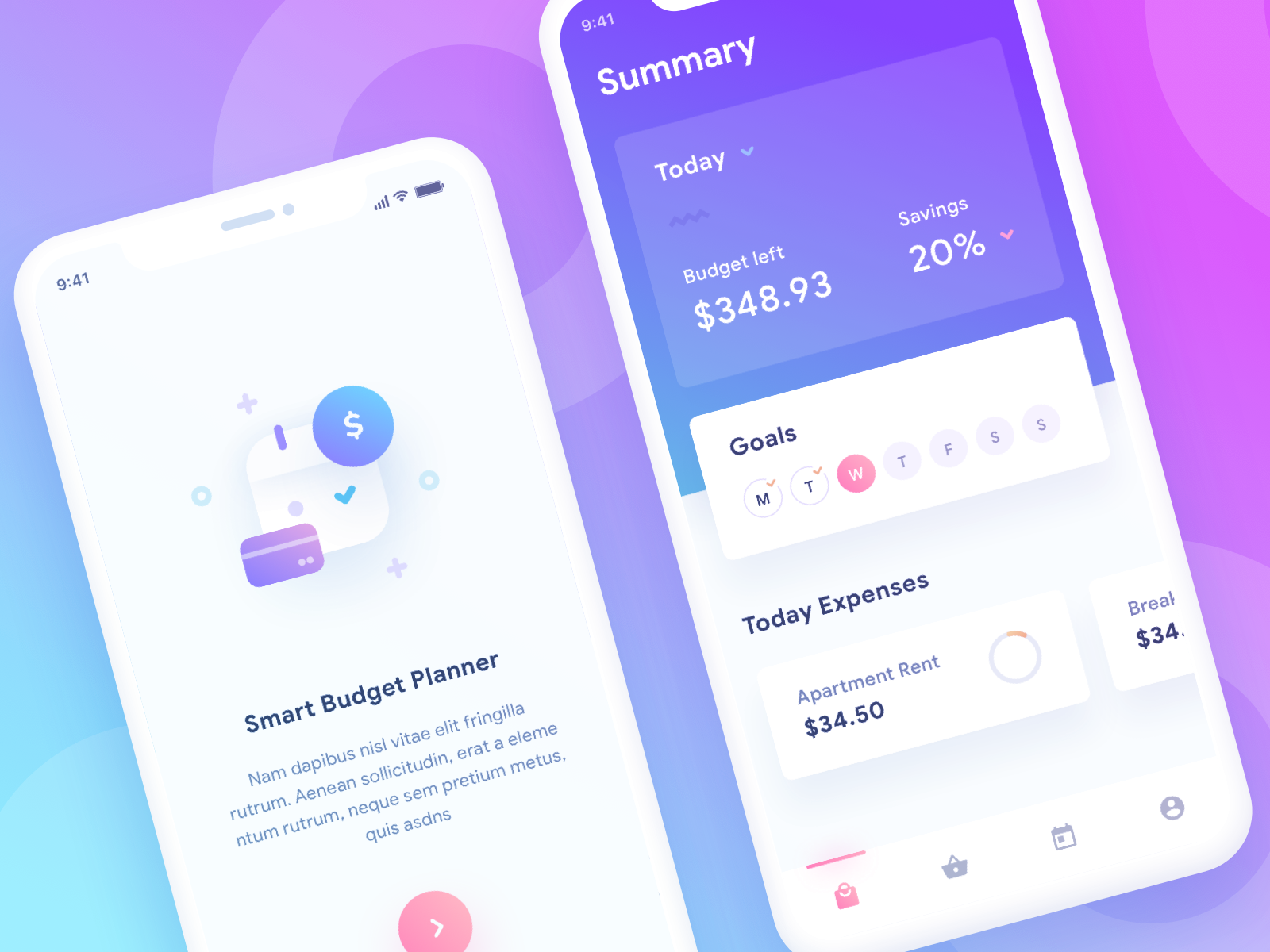 Budget Planner IOS App By Ghani Pradita For Paperpillar On Dribbble