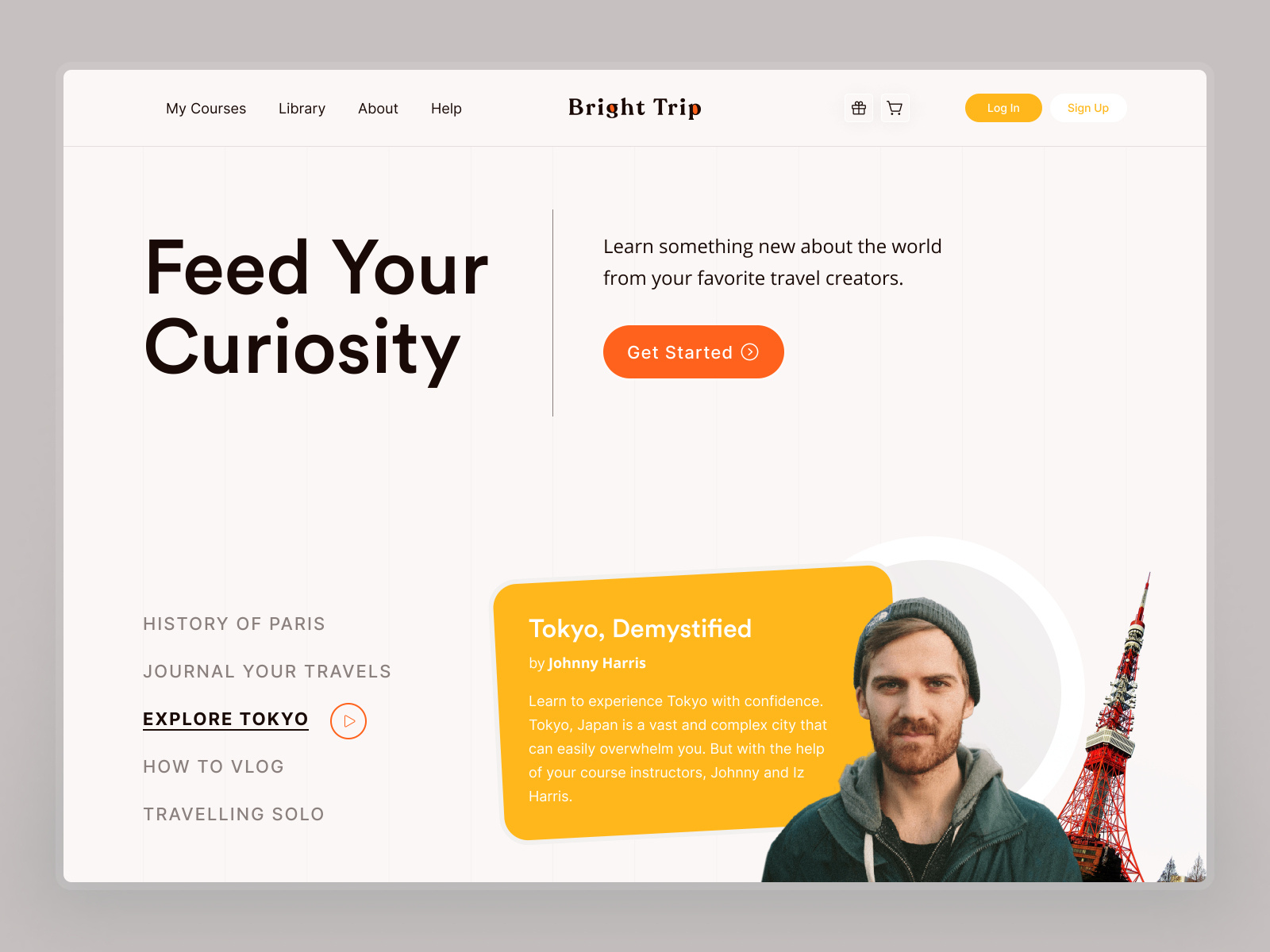 Bright Trip Redesign by Mayad Ahmed on Dribbble