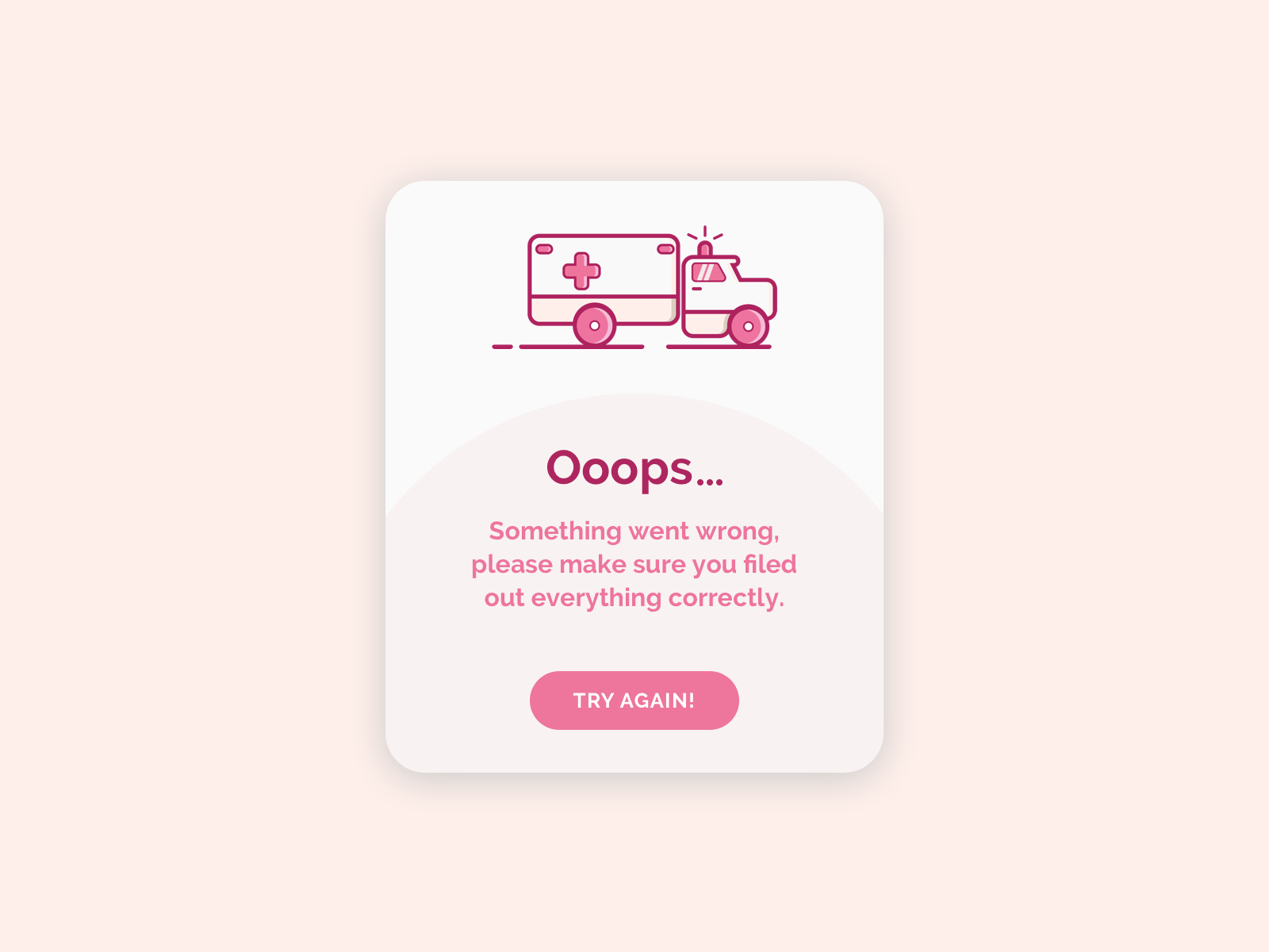Flash Message || UI Design by Mattia Aebischer on Dribbble