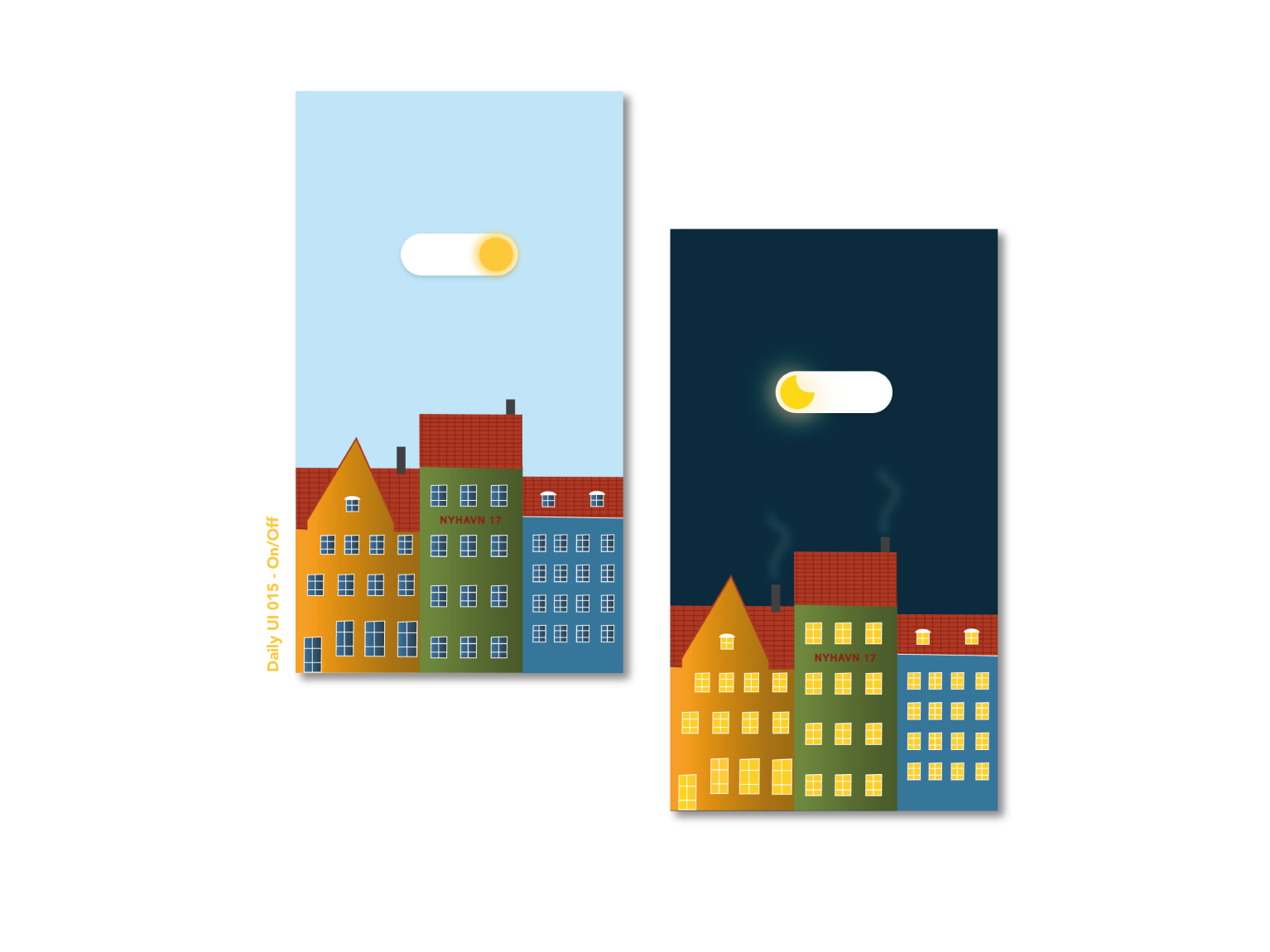 Daily UI 015 - On/Off by Marie-Louise Stisen Sørensen on Dribbble