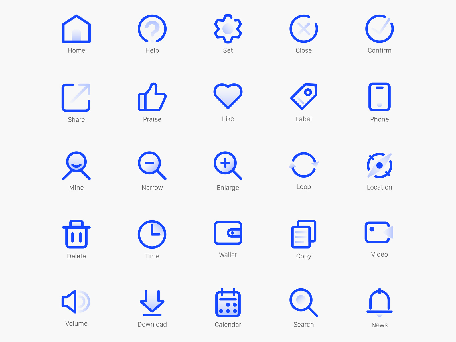 Gradient Icon by JunWade Ho on Dribbble