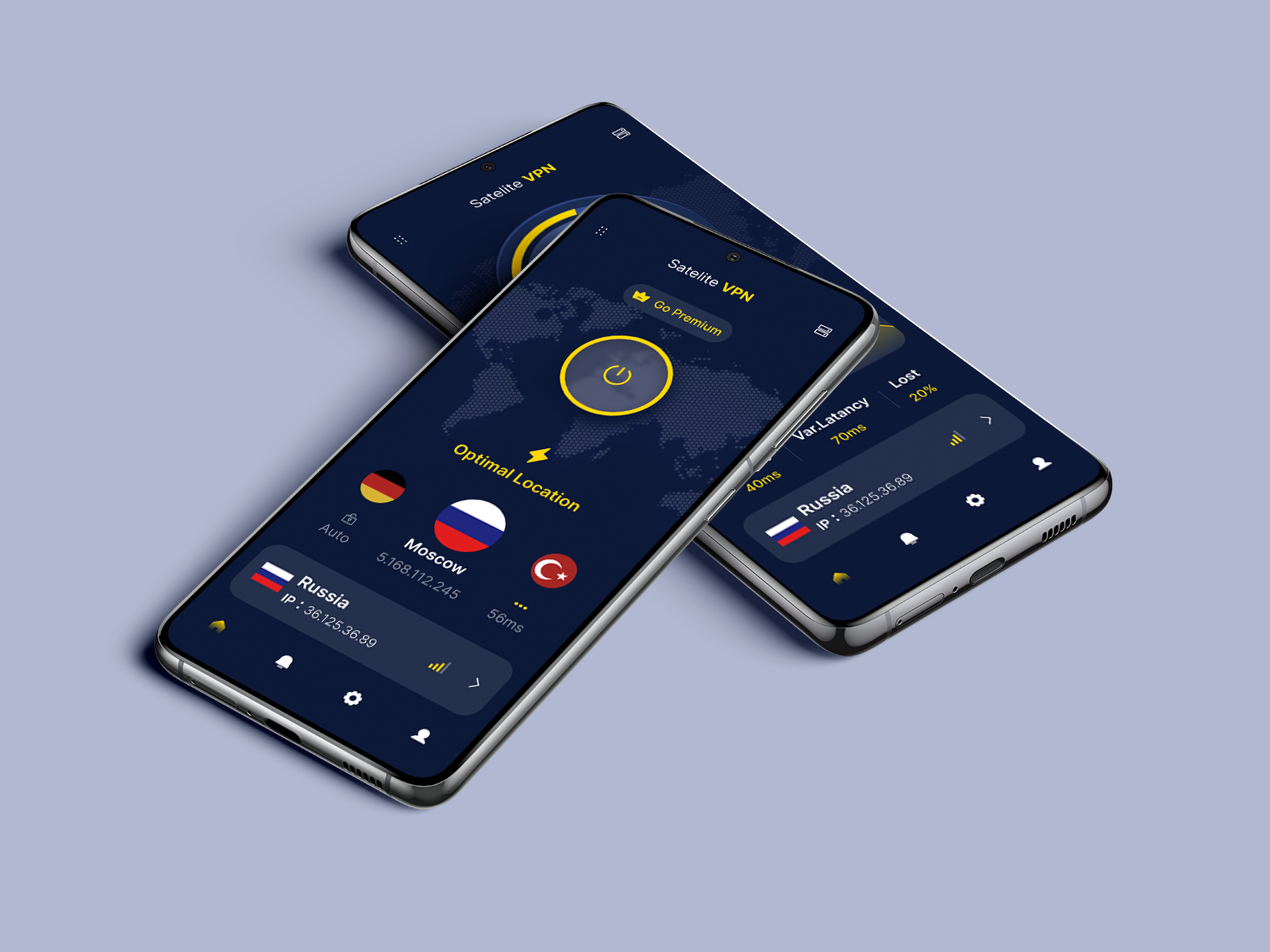 Interface design of VPN mobile terminal by 刘宁 on Dribbble