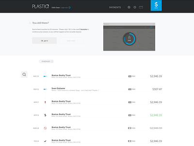 Session Timeout by JON SMITH on Dribbble