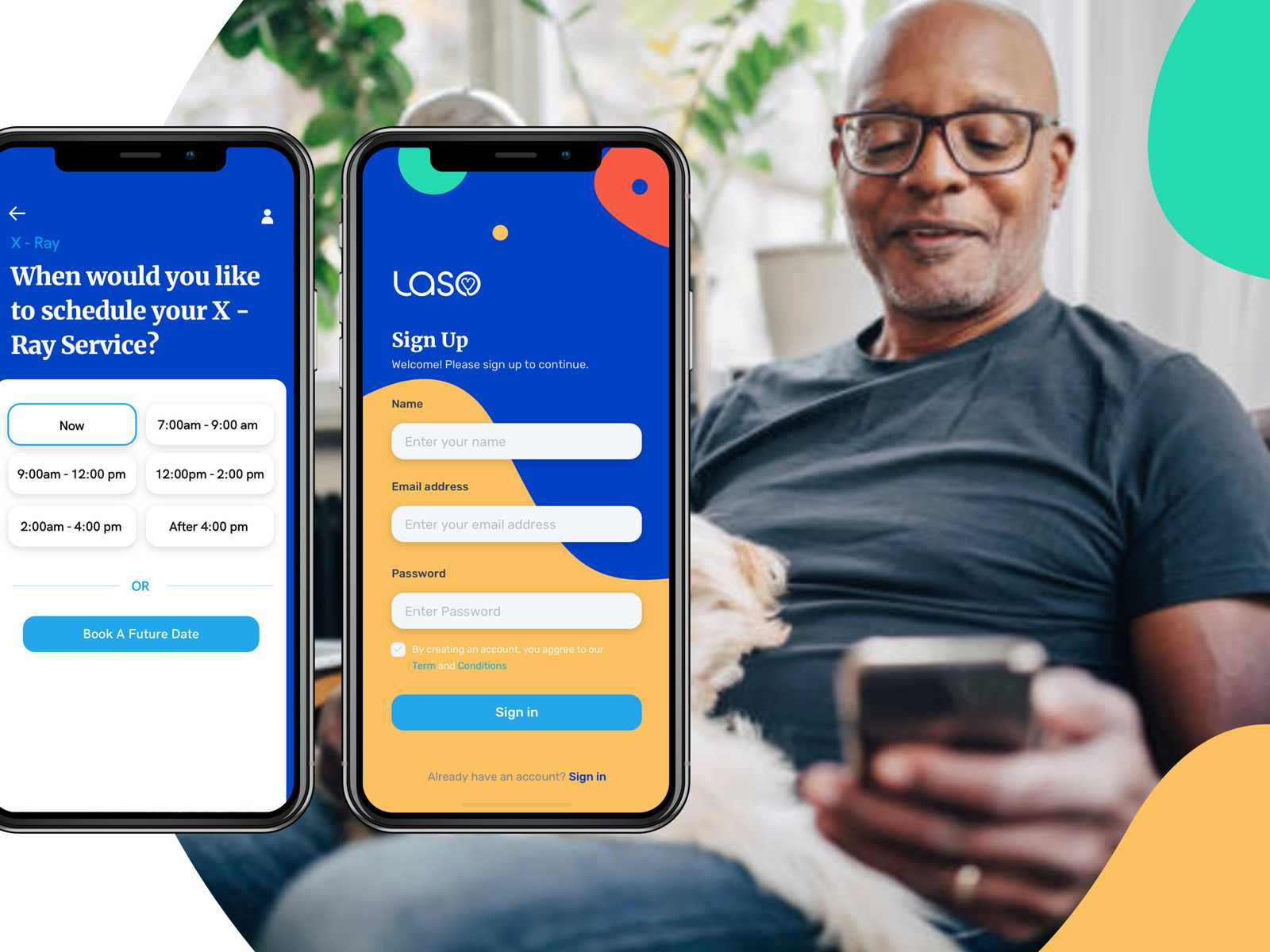 Better healthcare experience - Mobile App by Gigi Chang on Dribbble