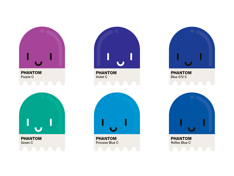 Phantom Pantone by Cedric Bucaille on Dribbble
