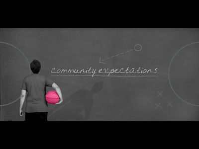 Community Expectations by Darren Hoyt on Dribbble
