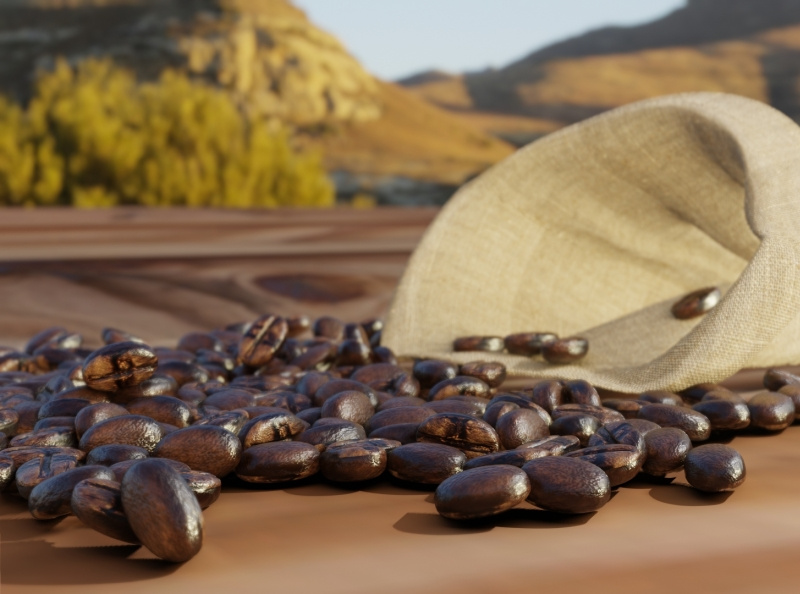 Coffee In Blender by hafida belayd on Dribbble