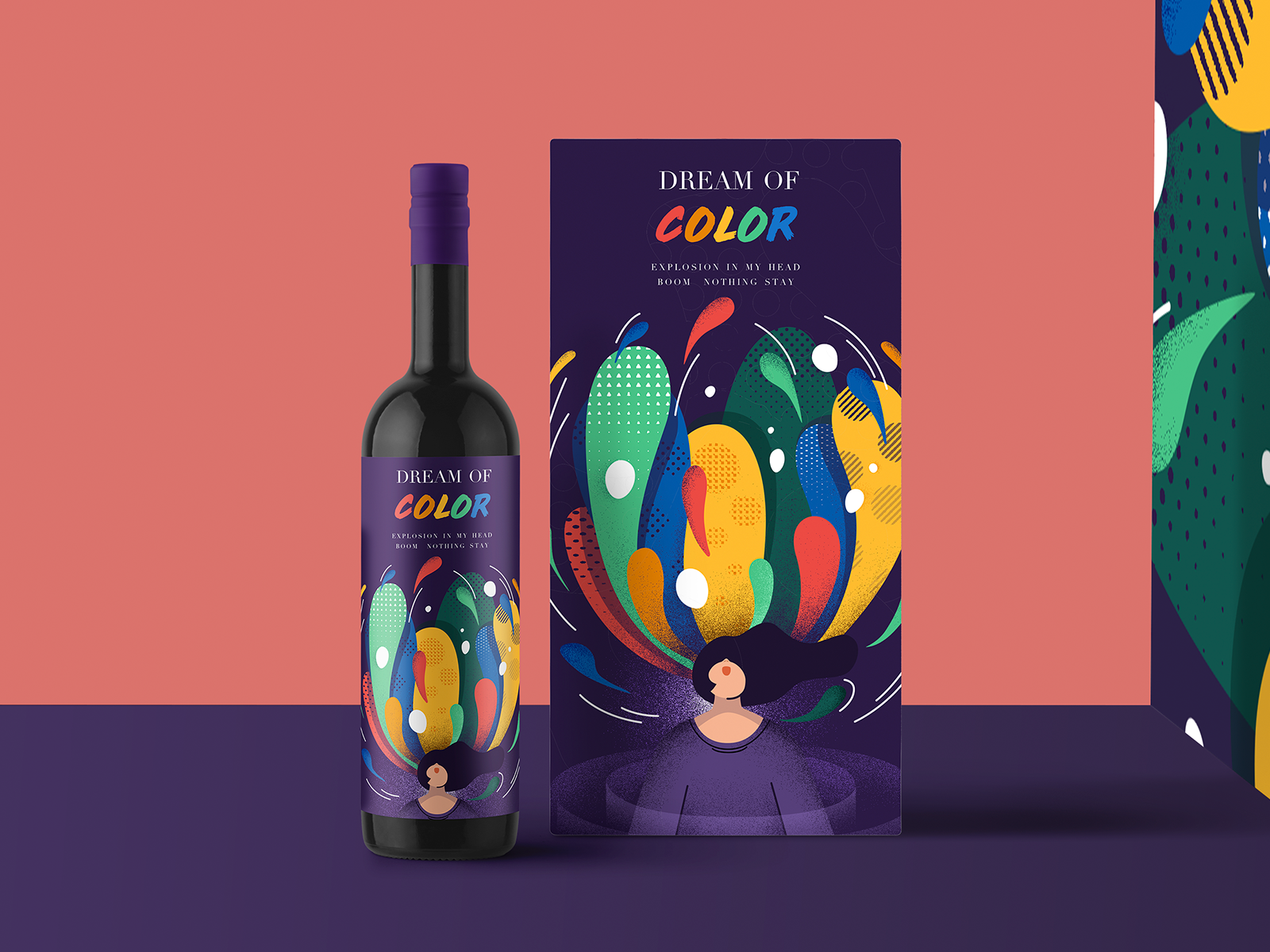 Dream of color by lucyleung on Dribbble