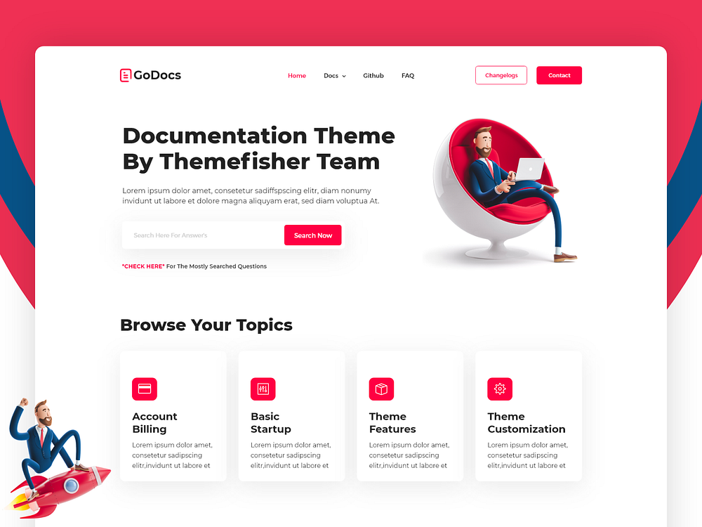 Documentation Website designs, themes, templates and downloadable ...