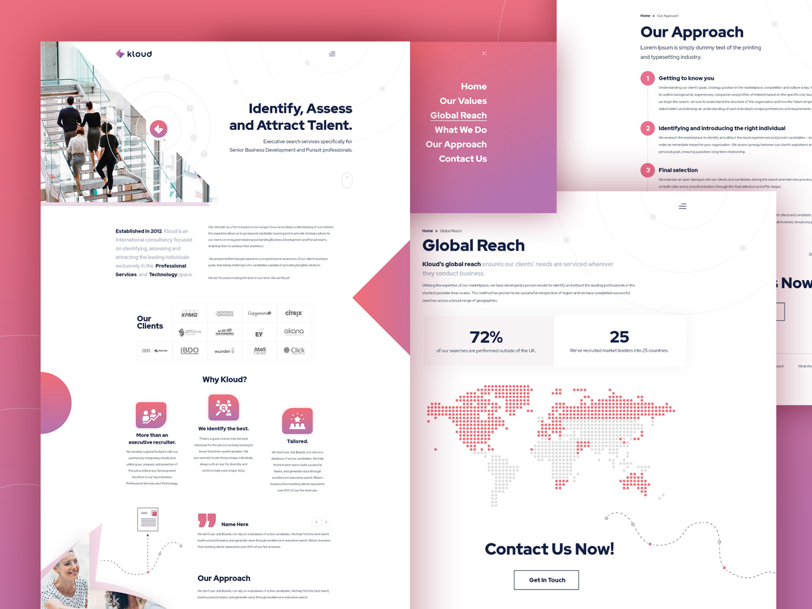 Kloud Search Website Design by Varun Creatives on Dribbble