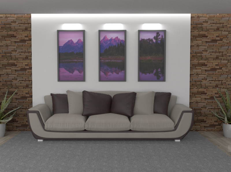 Living room by Andrey Dimitrov on Dribbble