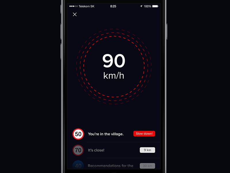 Speedmeter [GIF] by Katarina Stefanikova on Dribbble
