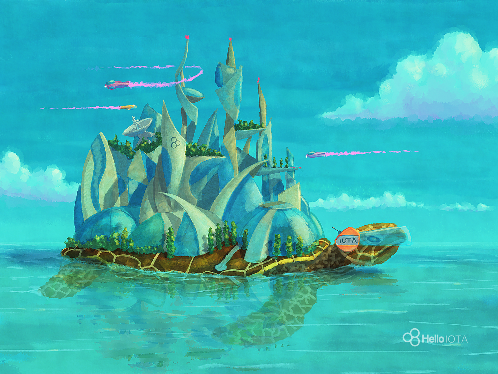 IOTA Turtle City by Dmytro Bidnyak on Dribbble