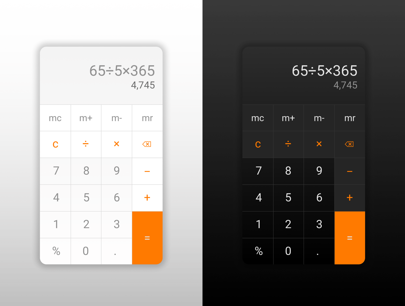 Calculator by Olajide Adewumi on Dribbble