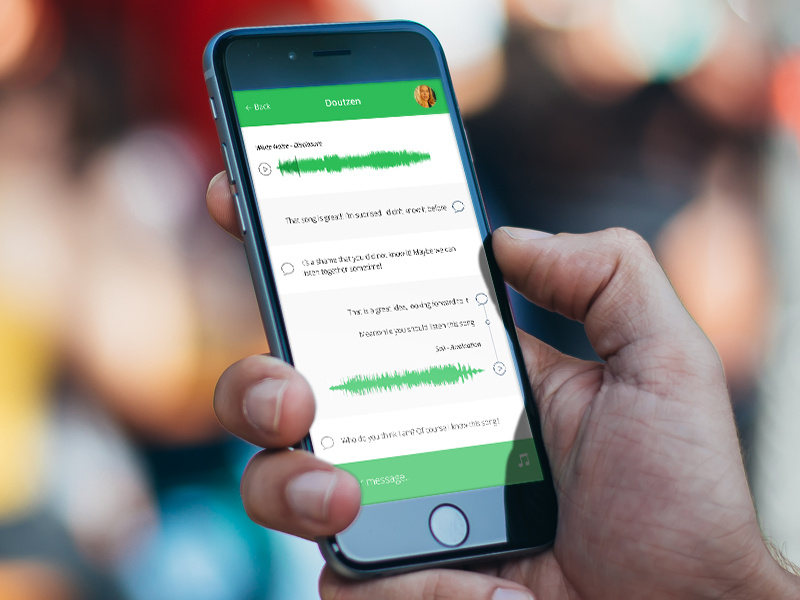 Secret chat project by Tim on Dribbble