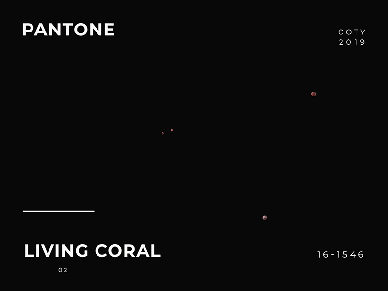 Living Coral 02 by mw stands for on Dribbble
