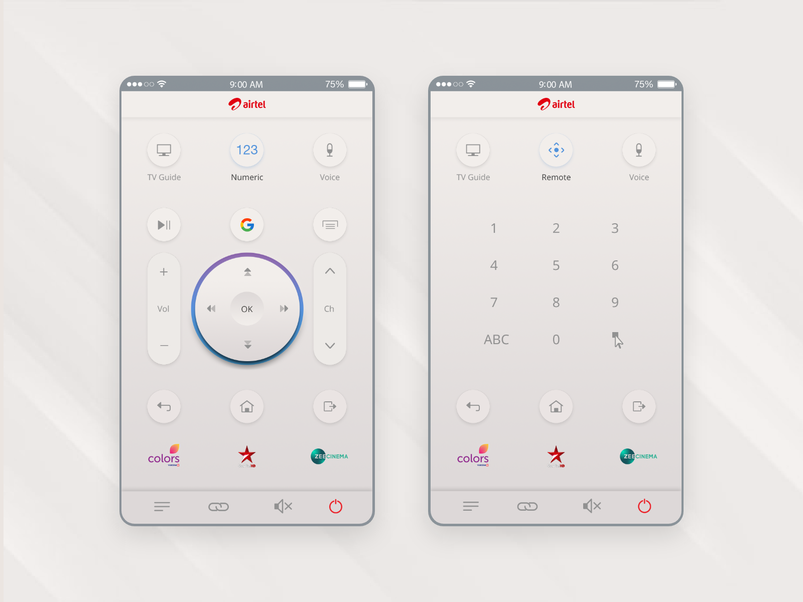Remote Companion App by Swagata Biswas on Dribbble