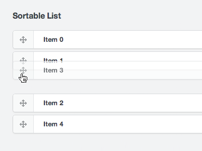 Sortable by Cam Daigle on Dribbble