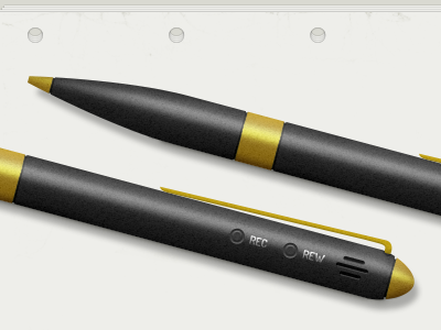 Spy Pen by Cam Daigle on Dribbble