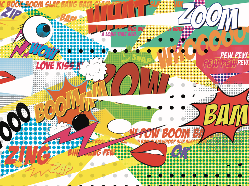 Comic-Collage by Troy Antinora on Dribbble