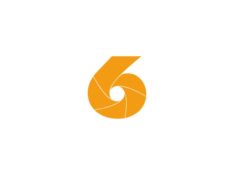 6 Logo by Mark J Harvey on Dribbble