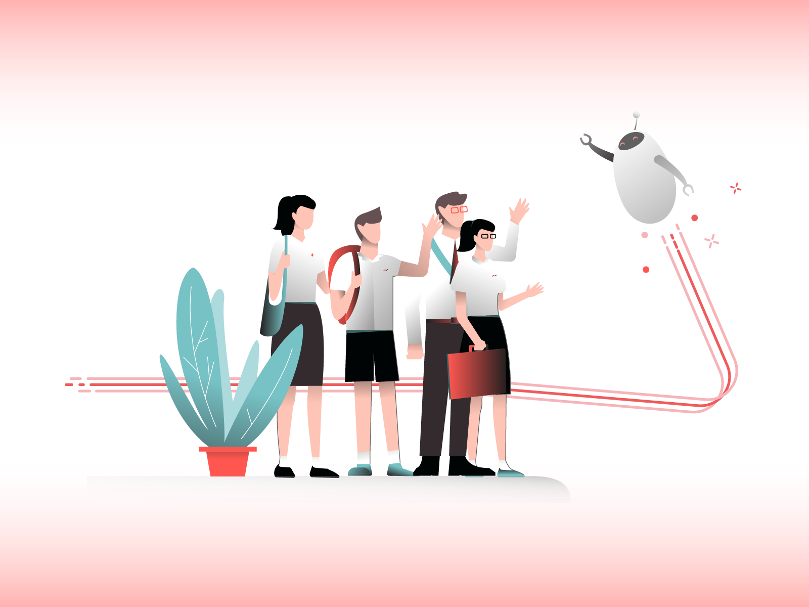 Students Goals by Skooldio on Dribbble