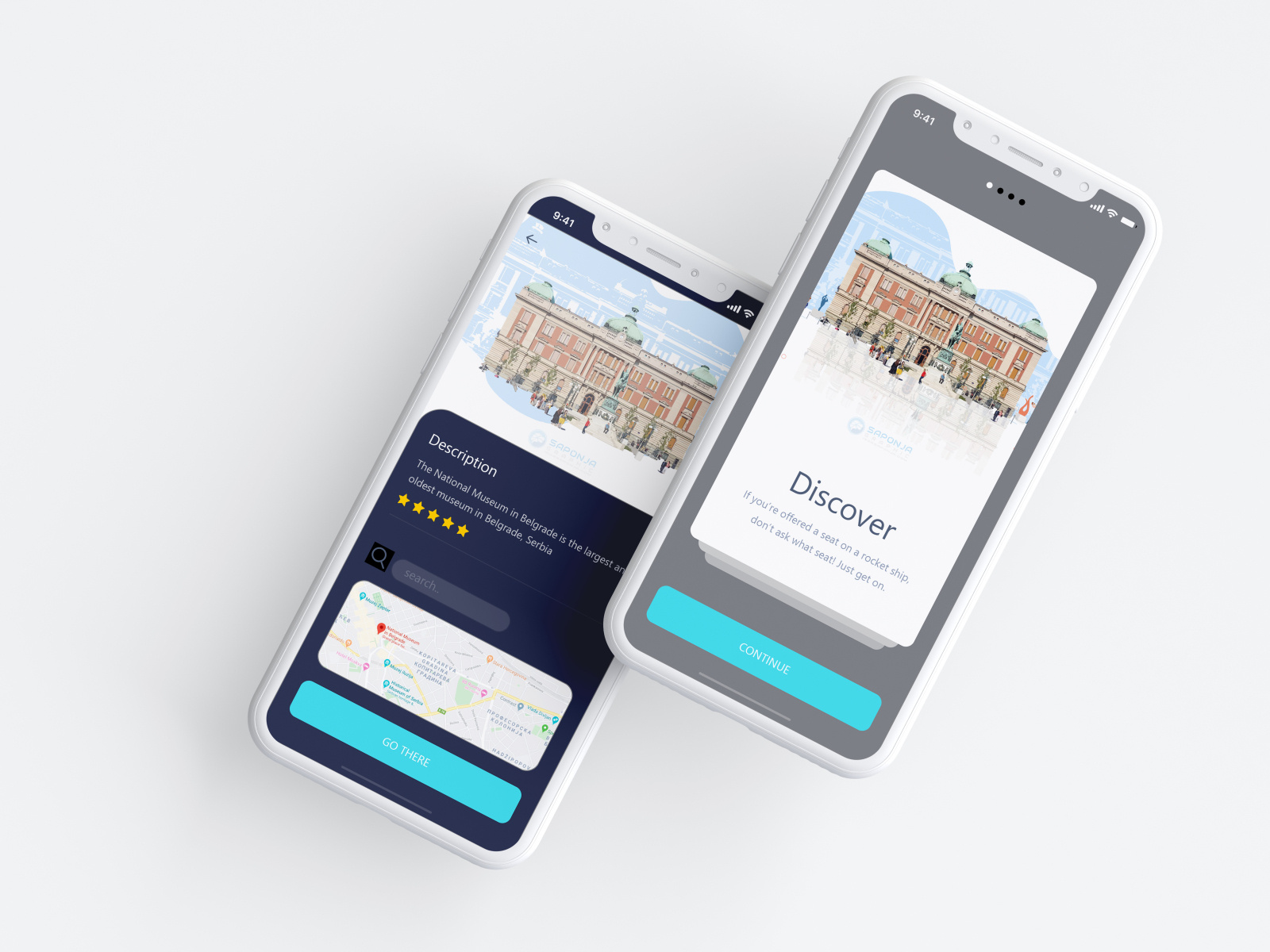Museum app design UI&UX by Igor Saponja on Dribbble