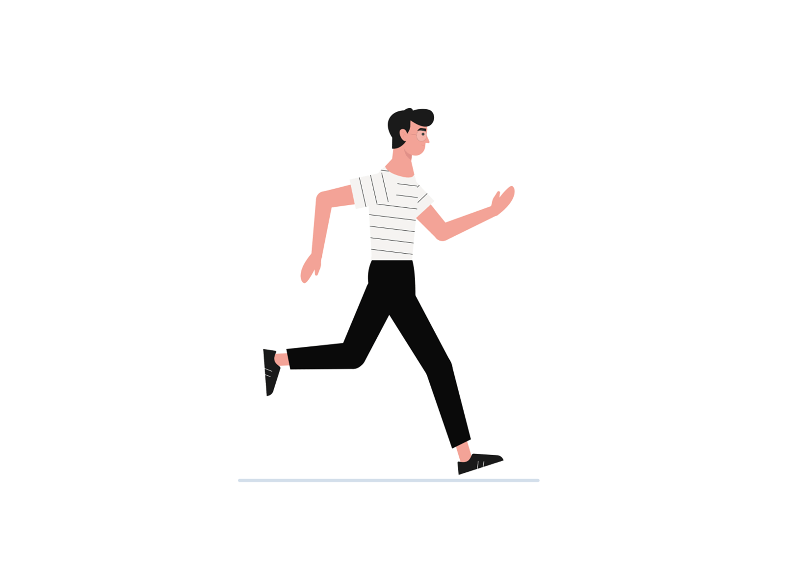 Run Cycle Animation After Effects 2d Animation After Effects By 