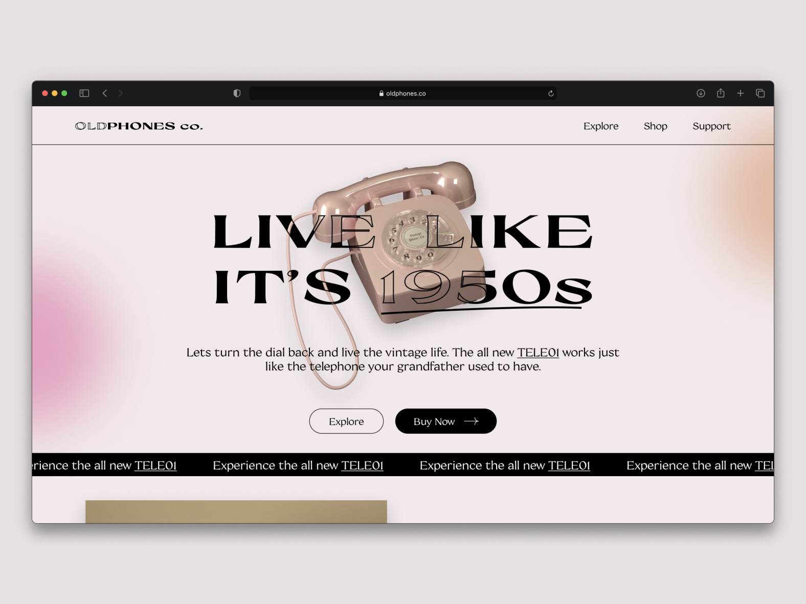 Daily UI #3 - Landing Page by Nikhil Kaushik on Dribbble
