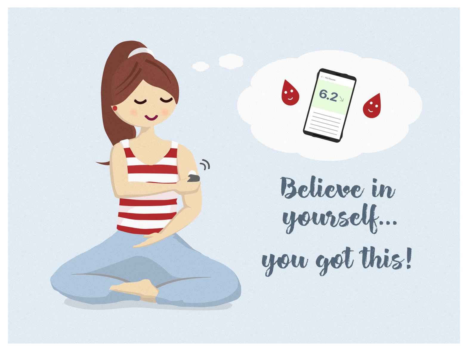 Freestyle Libre Sensor by Laura Jane Matty on Dribbble