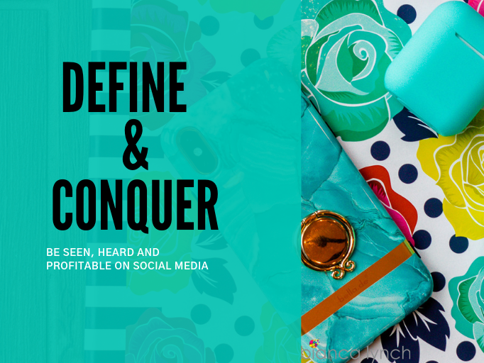 Define & Conquer FB Graphic by Jamie McNulty on Dribbble