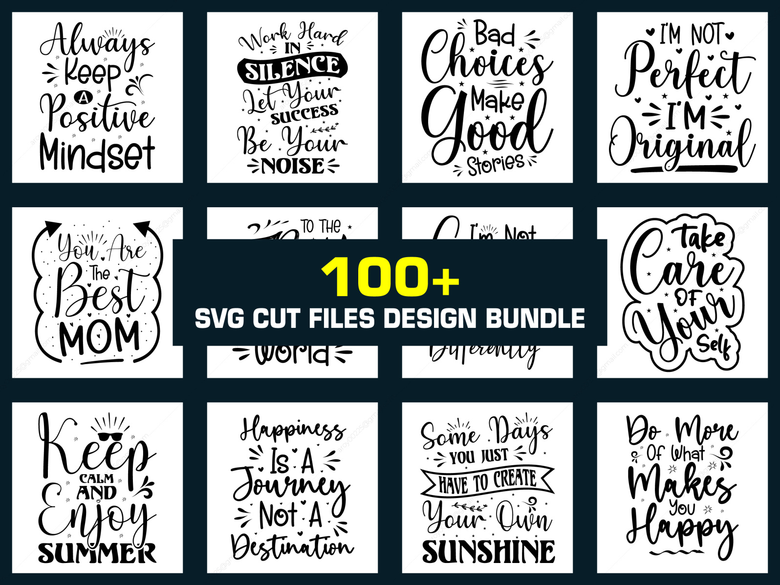 100+ svg cut files design bundle by aroy00225 on Dribbble
