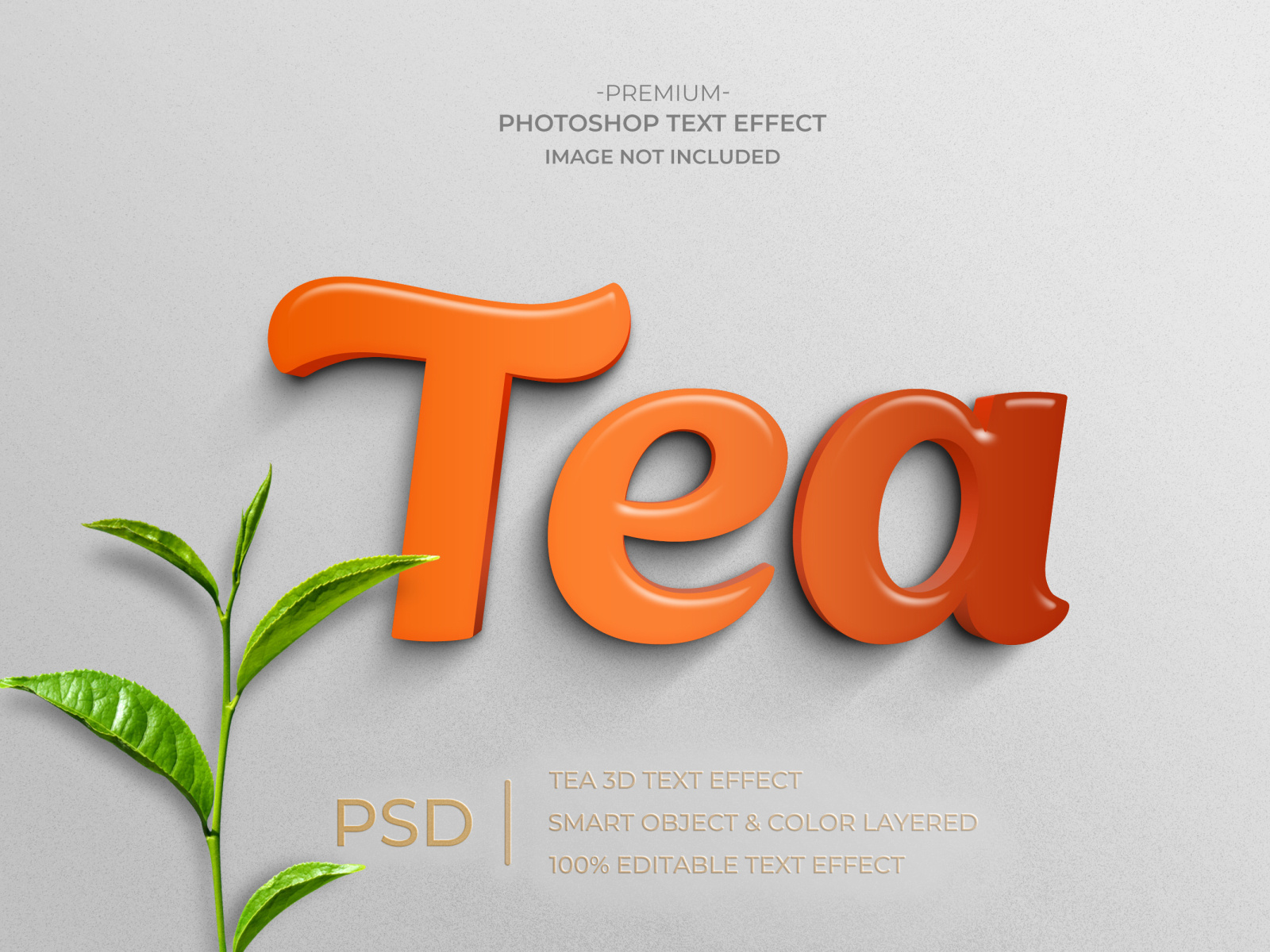 Tea Text Effects by Majidul Islam/nvendd on Dribbble