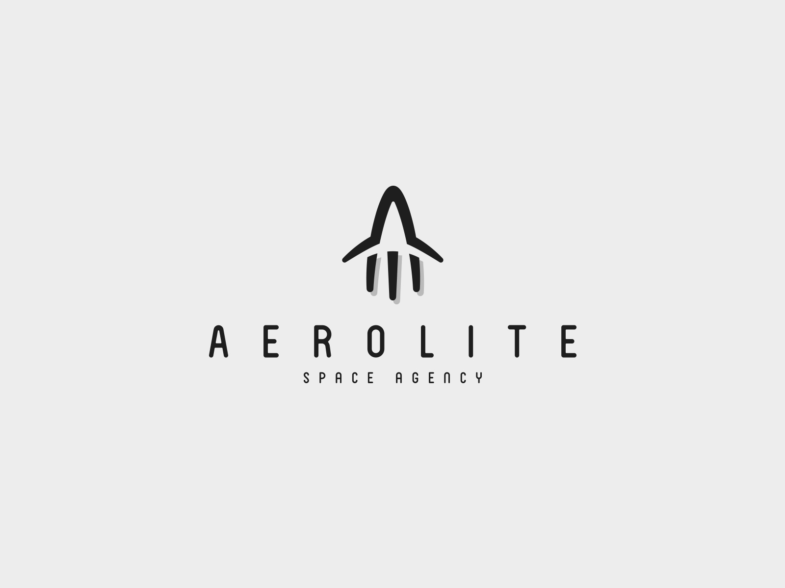 Aerolite logo by Stefan Petrovic on Dribbble