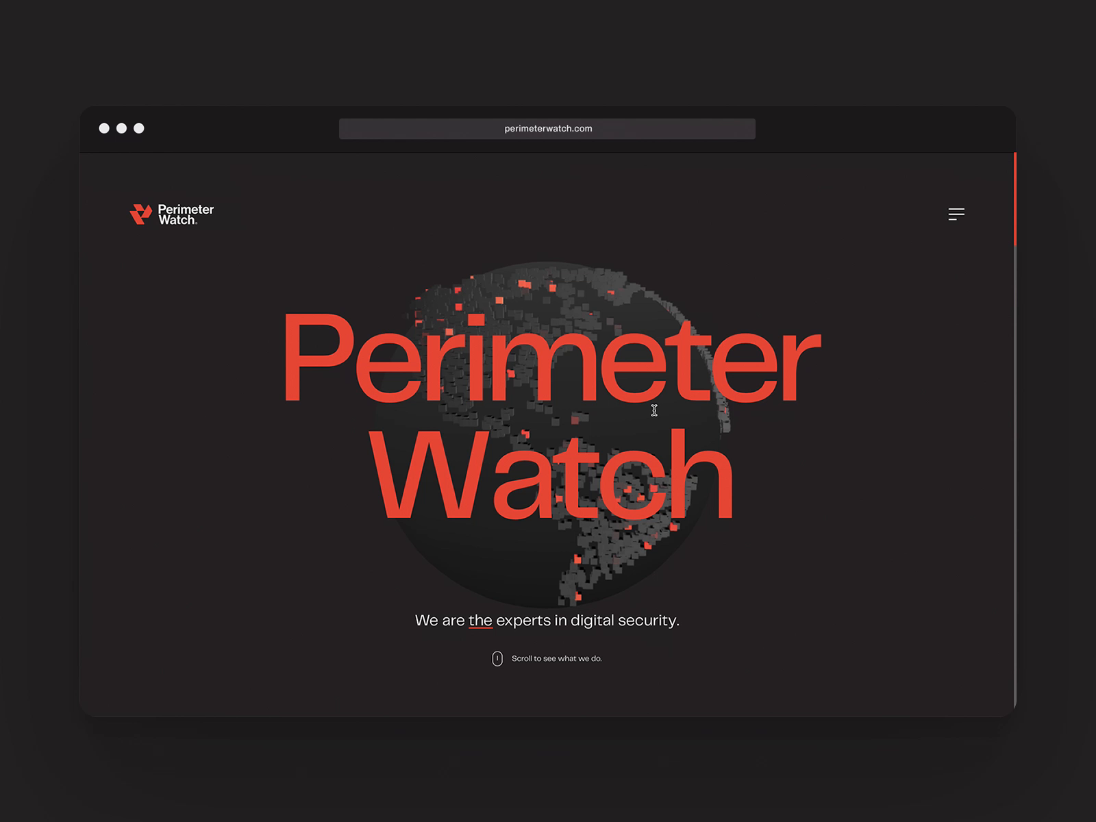 PerimeterWatch - SOTD on Awwwards 🎉 by Quintin Lodge for Non-Linear ...