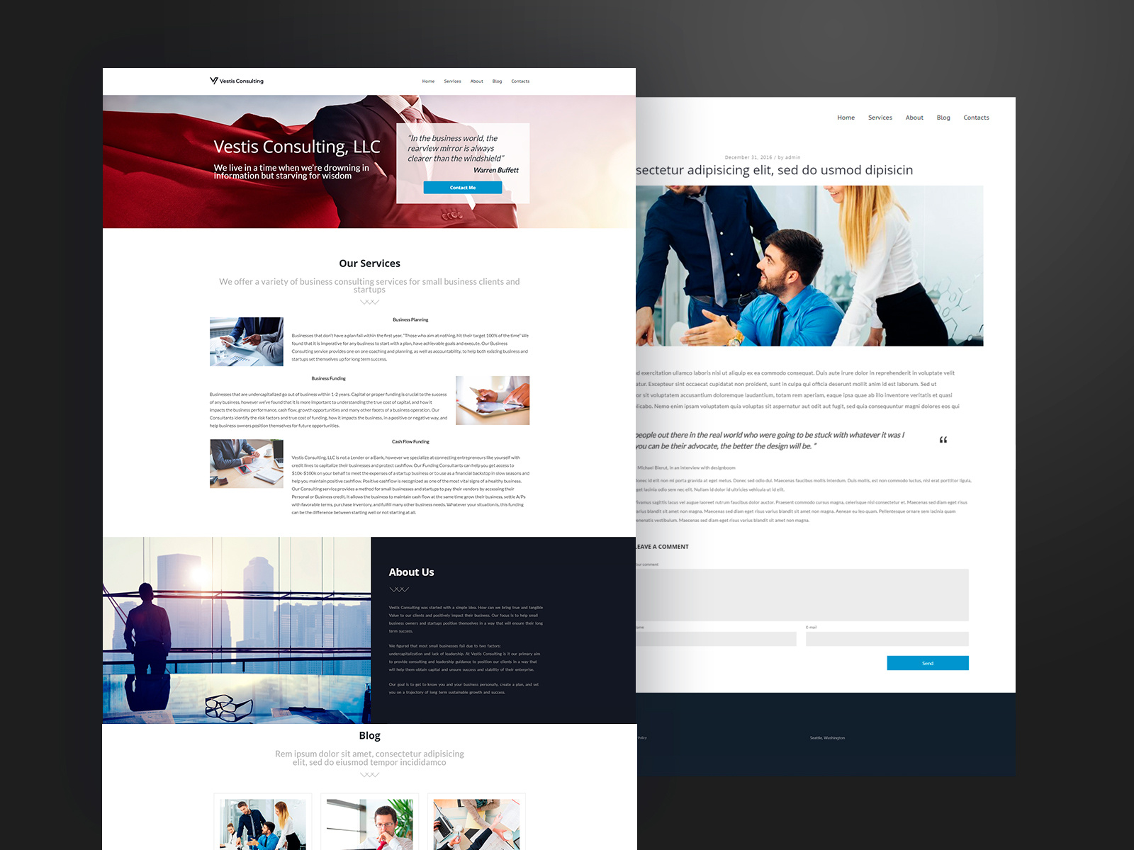 Vestis by Tetyana Shmatko on Dribbble