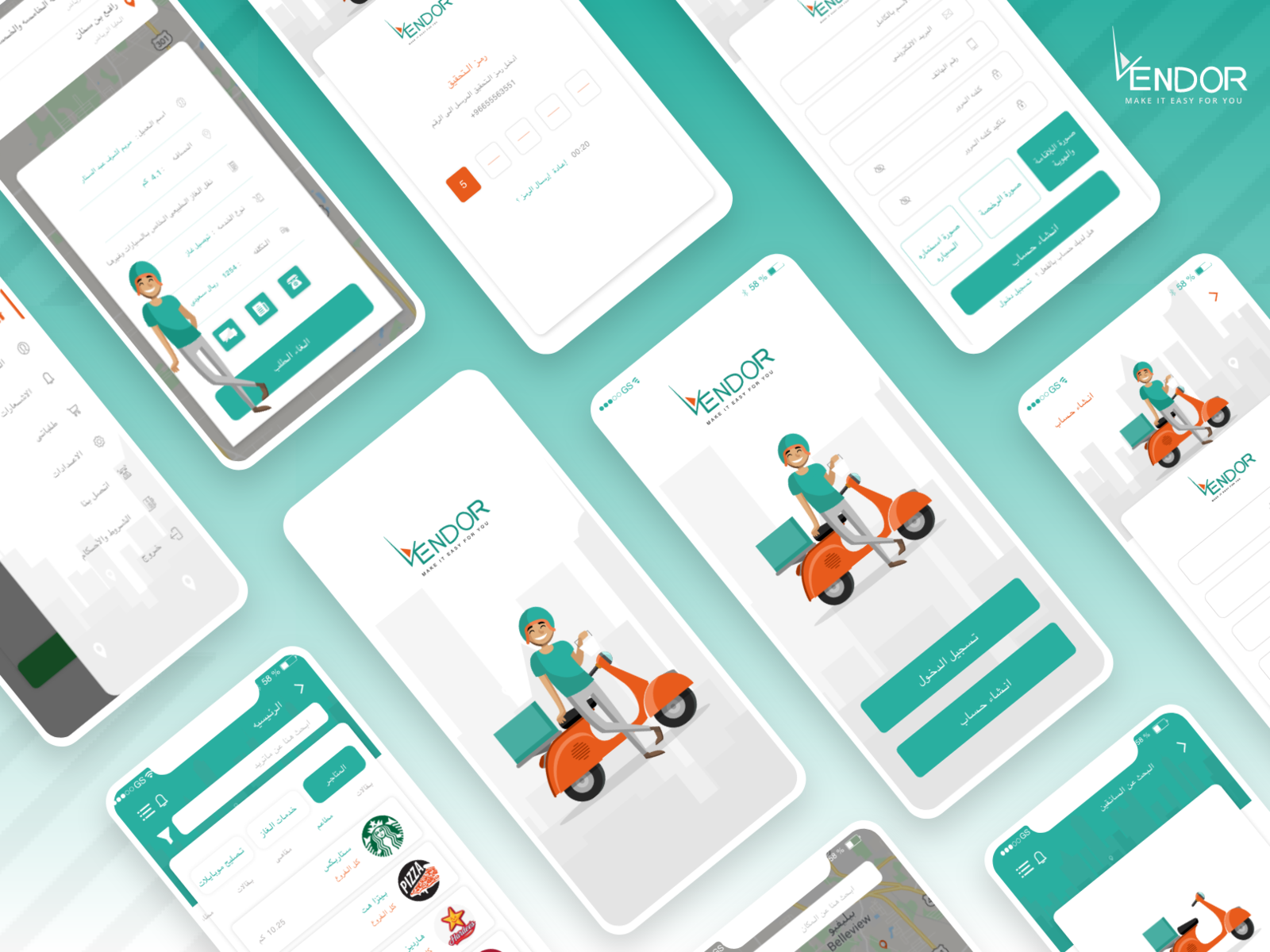Vendor App by Mariem Ashraf on Dribbble