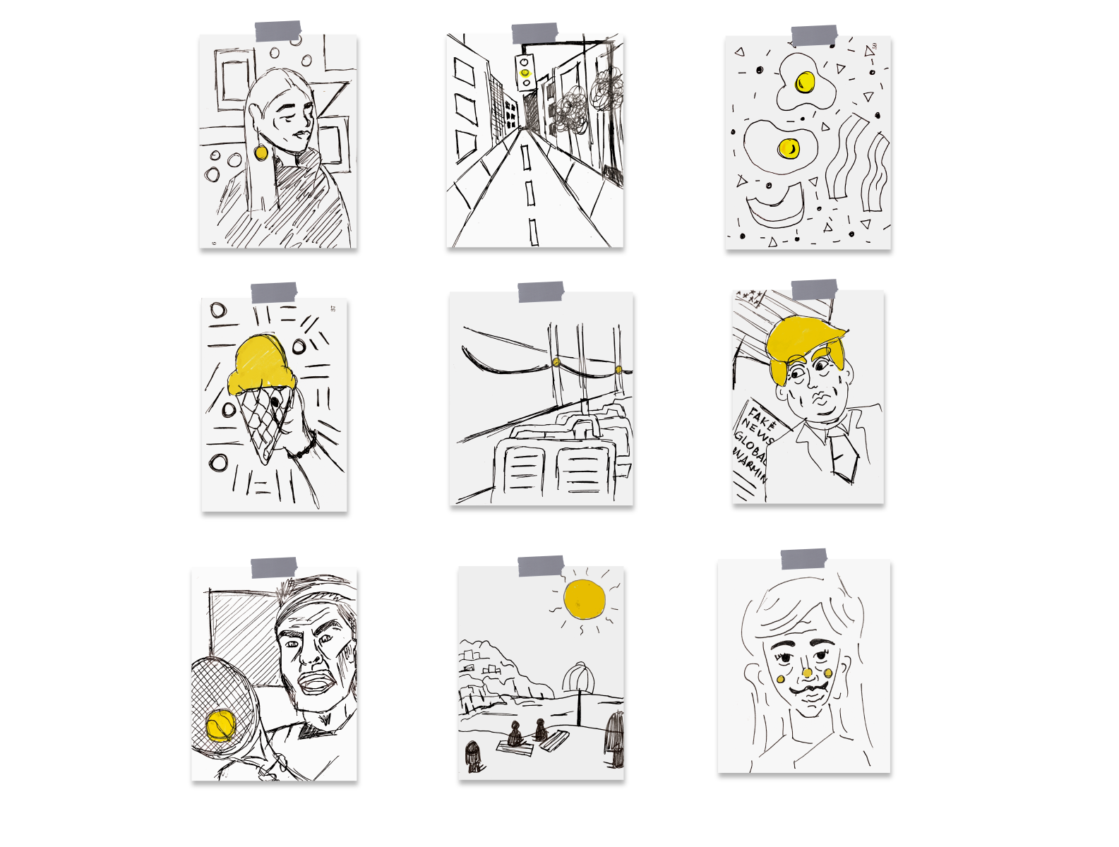 Yellow Dot by Michelle Chen on Dribbble