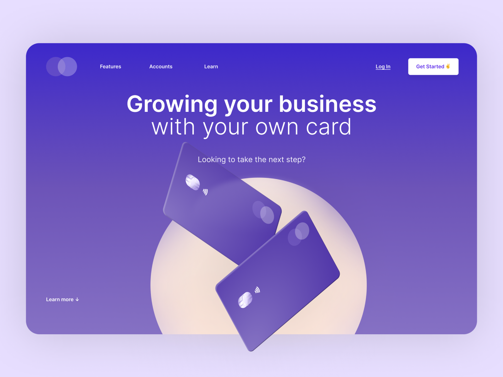 Banking Card 💳 | Hero section by Stephan on Dribbble