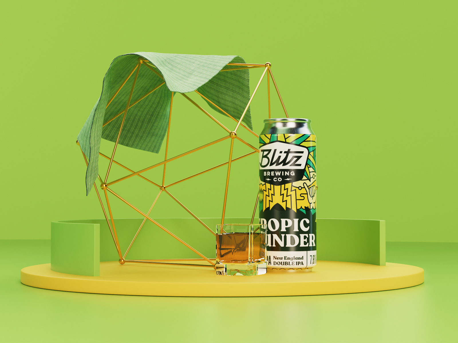 Blits Craft Beer by Anton on Dribbble