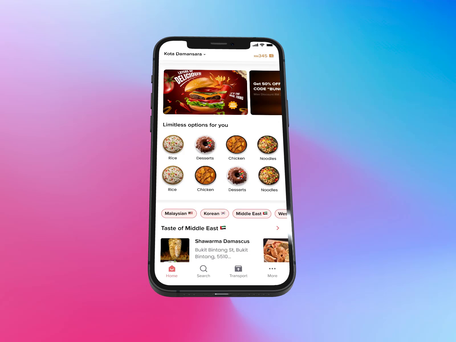 Food Restaurant App Design by Rohit Krishna on Dribbble
