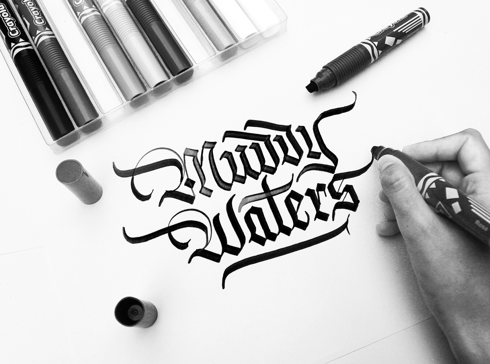 Calligraphy by Ana Hernández on Dribbble